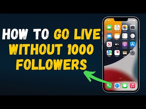 How to go live on TikTok without 1000 followers (2024)