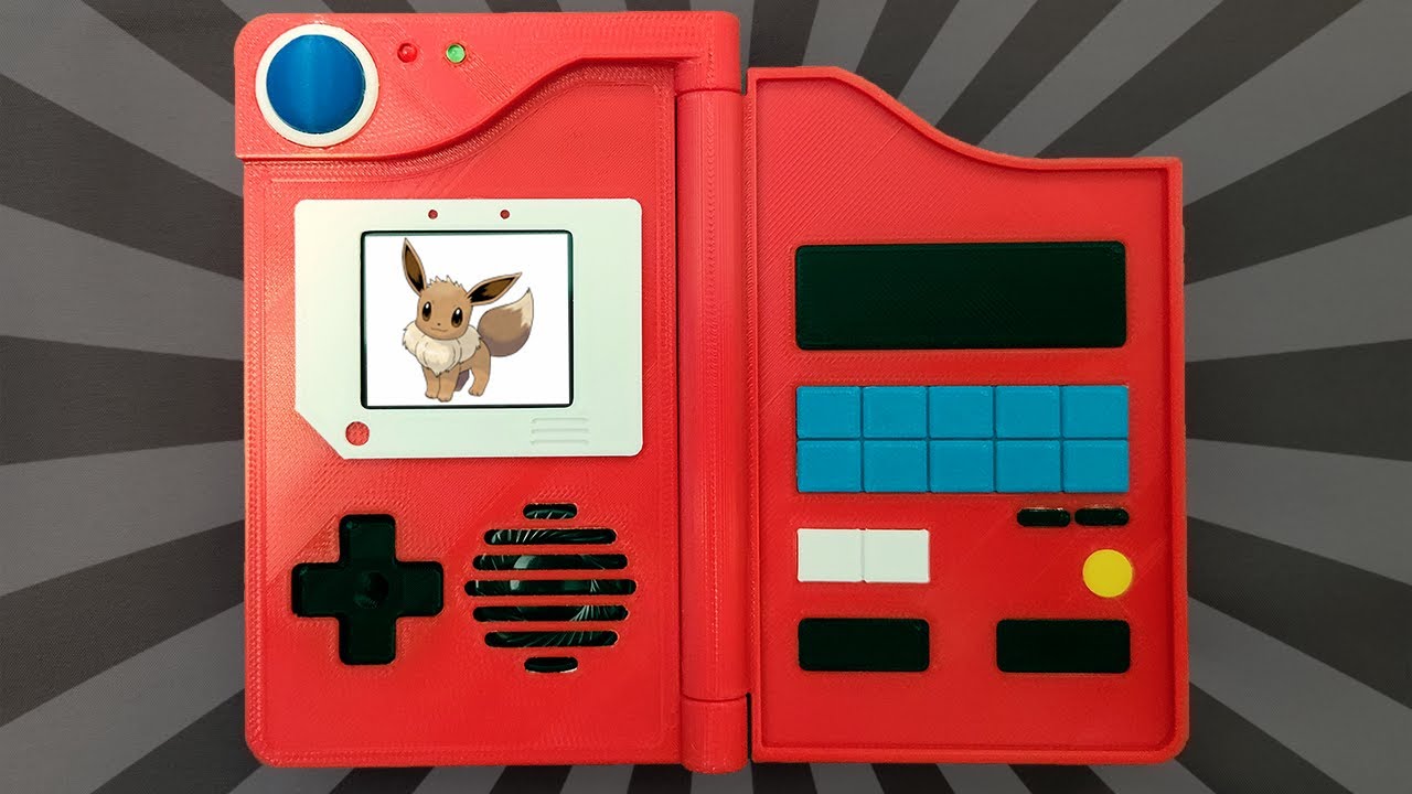 Real Electronic Pokédex - Now with AI Pokémon Image Scanner!