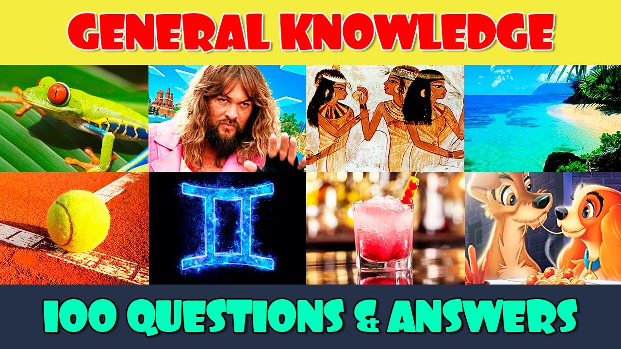 General Knowledge Trivia Quiz | 100 Questions (Part 2)