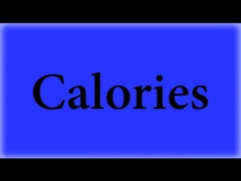 How do you convert calories to Joules?