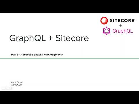 GraphQL and Sitecore – video series Part 3 – Standard Values
