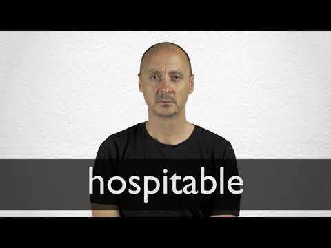 HOSPITABLE definition in American English | Collins English Dictionary