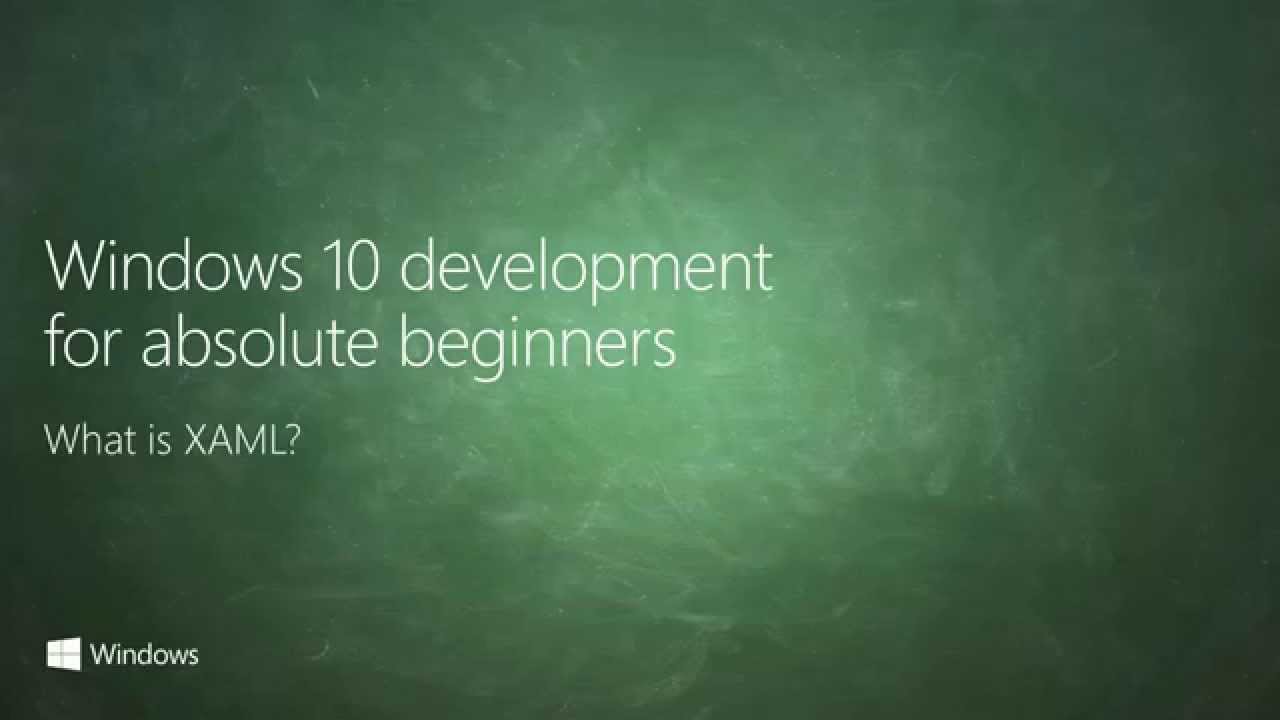 #4 UWP With Visual Studio - What Is XAML