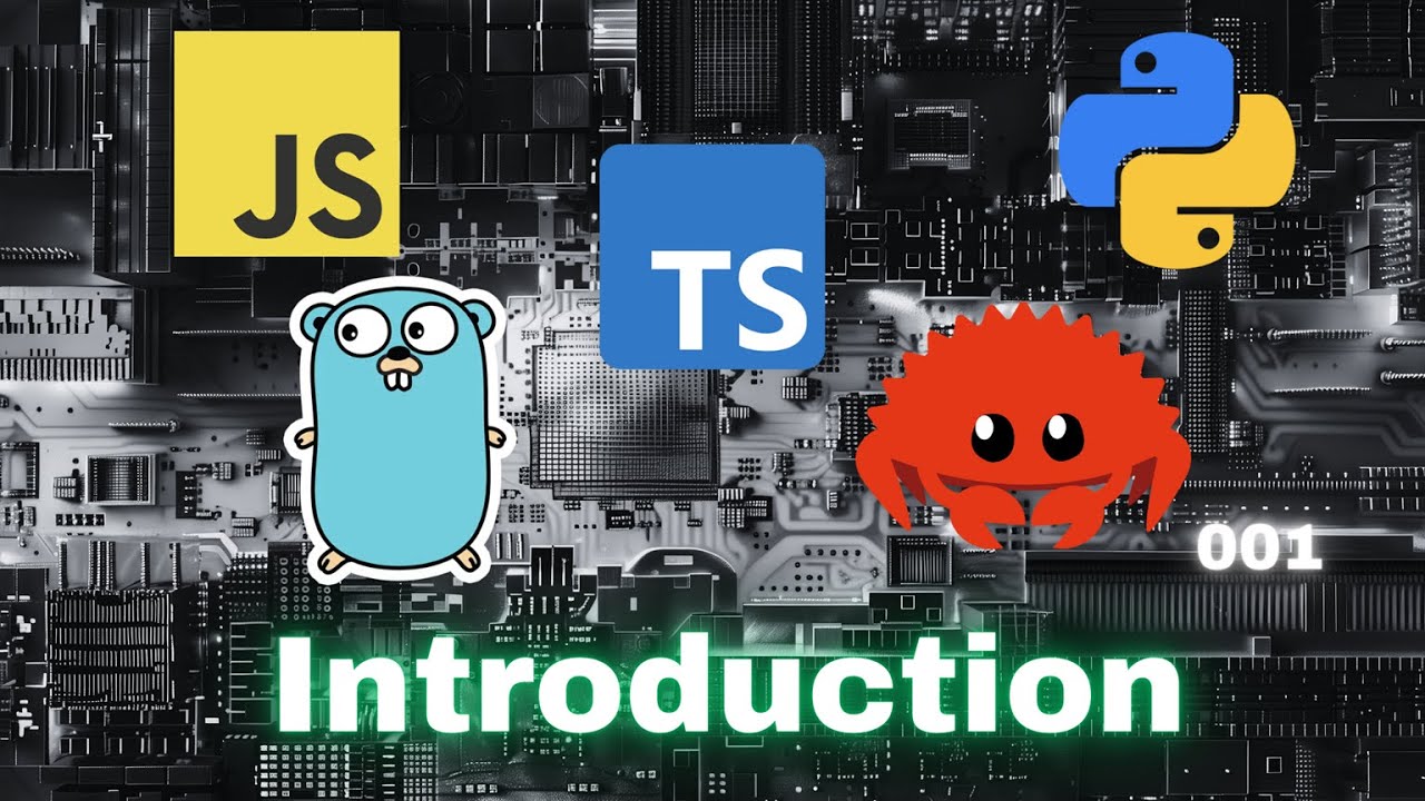 Polyglot Introduction + Setup - JavaScript, Typescript, Python, Go & Rust