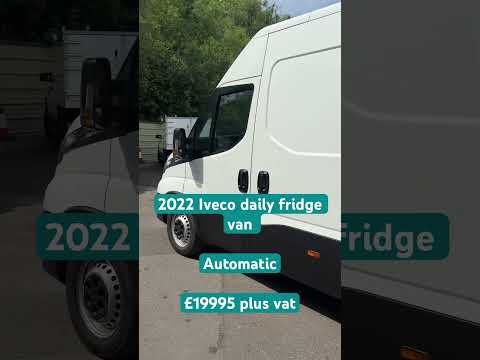 Looking to upgrade your fridge van? Check out this automatic long wheel base 2022 Iveco daily