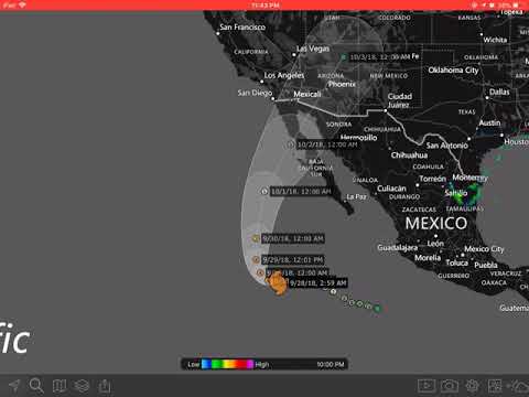 Hurricane Rosa now a Category 4 Hurricane 145mph. Impacts are expected in Mexico and Arizona.