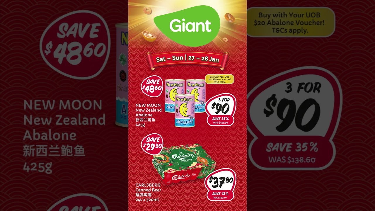 Giant CNY 2024 Huat Weekend (27 - 28 JAN)