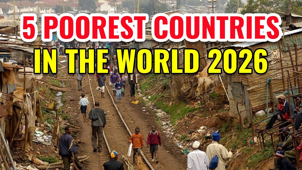 5 Poorest Countries in the World (2026)