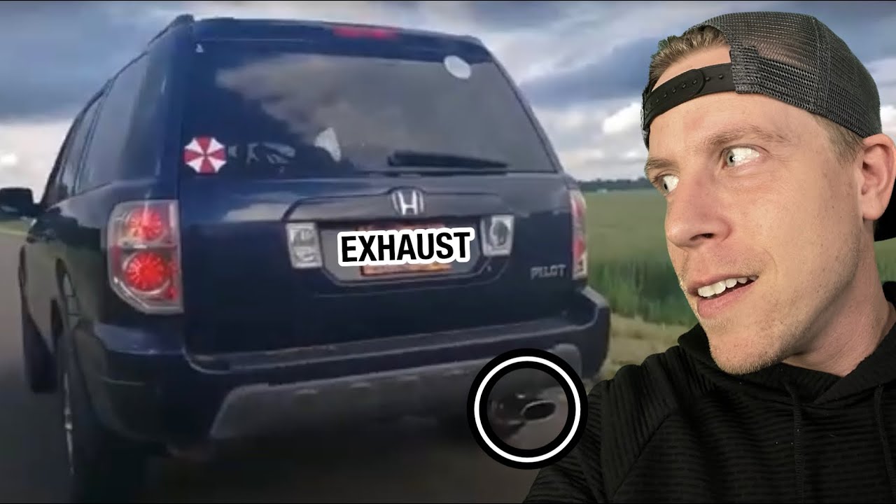 Honda Pilot Straight Pipe Exhaust - Reaction