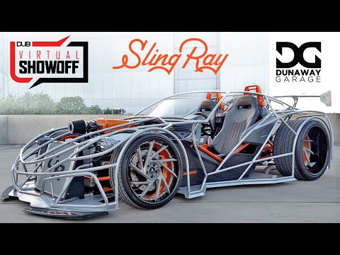 Dunaway Garage's “Slingray” 4 Wheel Conversion Slingshot | VIRTUAL SHOW OFF