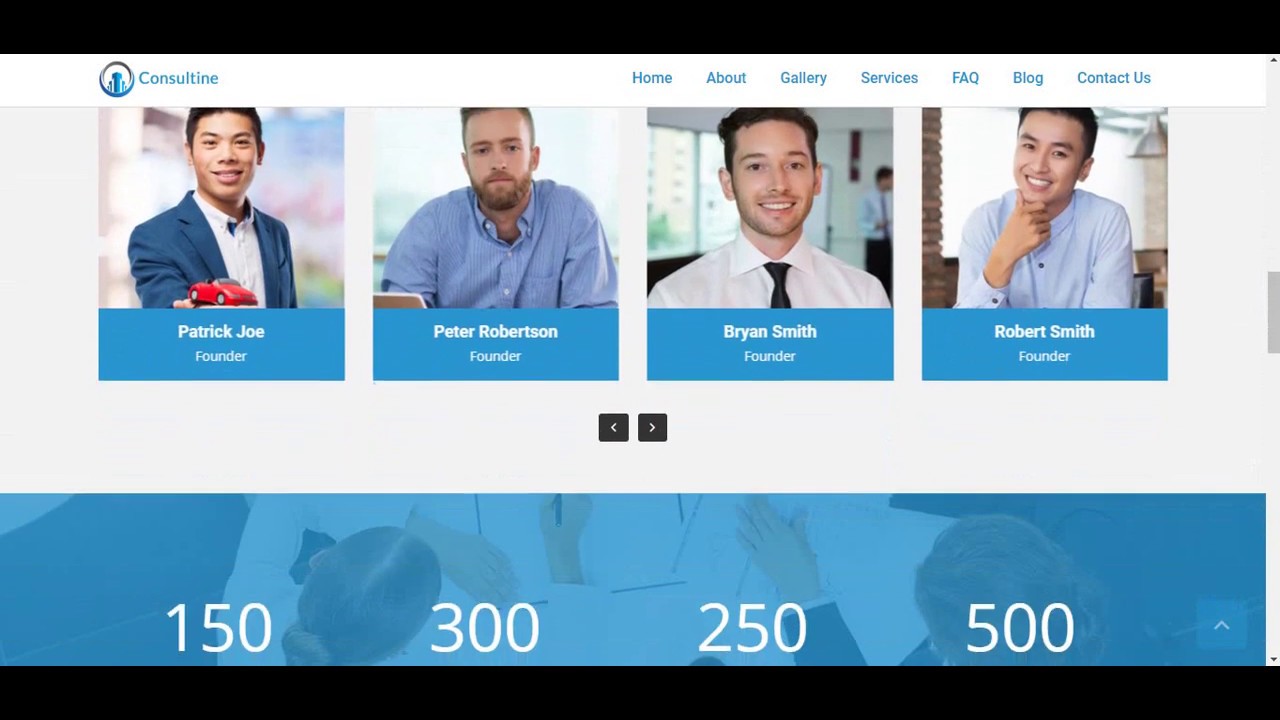 Consultine   Consulting, Business and Finance Website CMS
