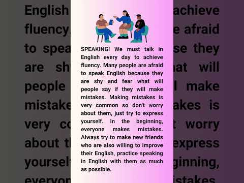 SPEAKING