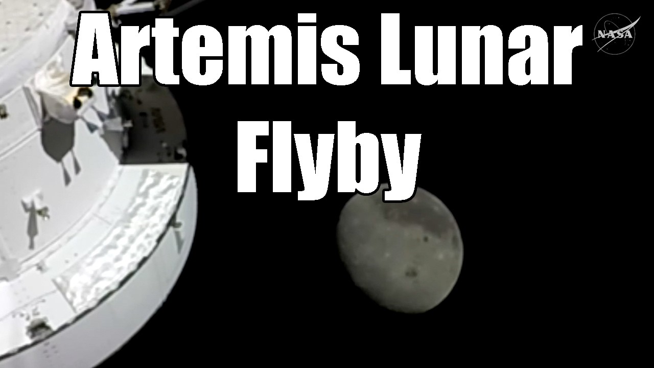 Artemis Lunar Solar Eclipse and Flyby LIVE