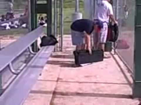 Baseball Dugout Organizer from The Bench Coach
