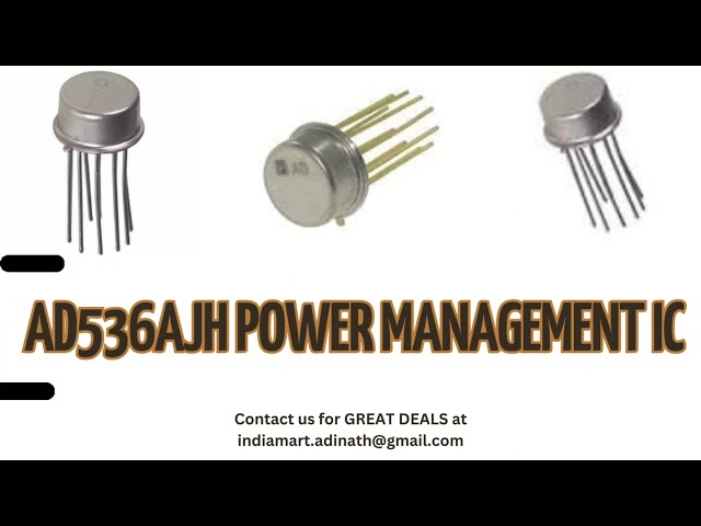 SEMI CONDUCTOR - AD536AJH Power Management IC Trader - Wholesaler ...