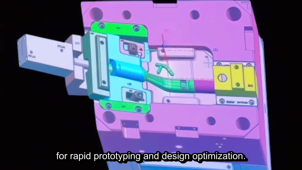 Mold design for die casting injection molding and stamping molding