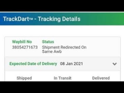 What is Shipment Redirected on Same Awb | shipment redirected on same awb meaning in bluedart