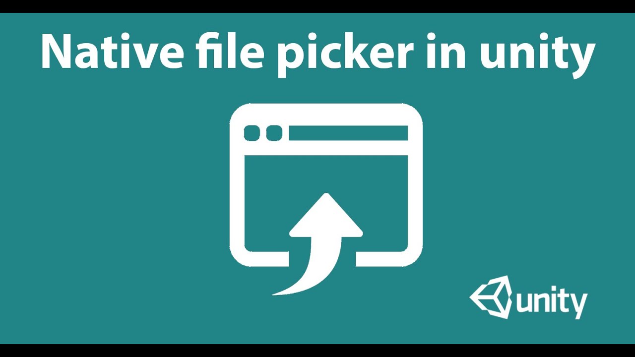Native file picker in unity