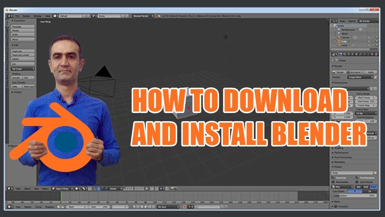How to download and install Blender [ 2018 ]