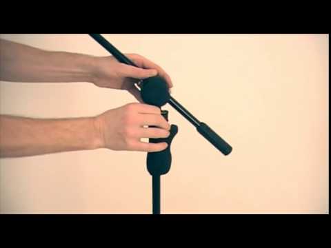 Hercules MS632B EZ Grip Microphone Stand w/ Tripod, 2-in-1 | Reverb