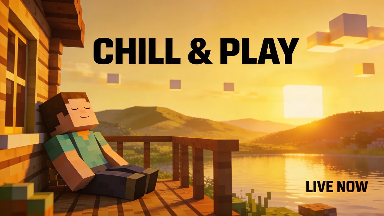 🔥 MINECRAFT CHILL STREAM LIVE RIGHT NOW!