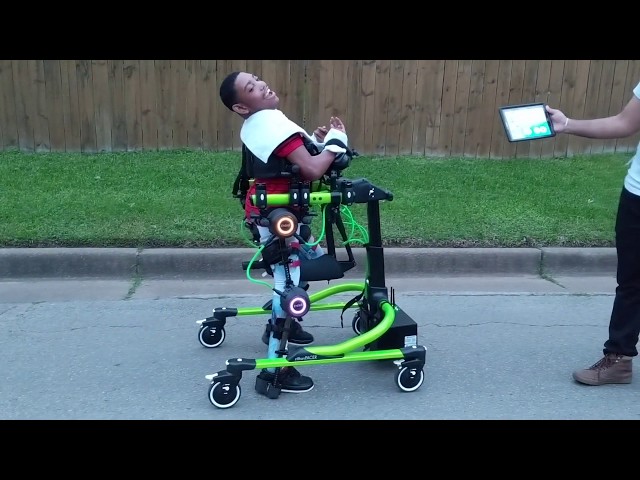 Trexo Robotics: daily walking for children with disabilities