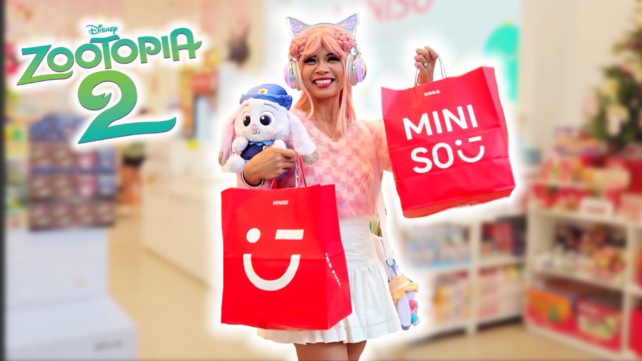 i BOUGHT ONLY ZOOTOPIA AT MINISO! (Opening it ALL!)