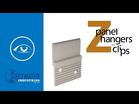 Z-Panel Clips and Hangers