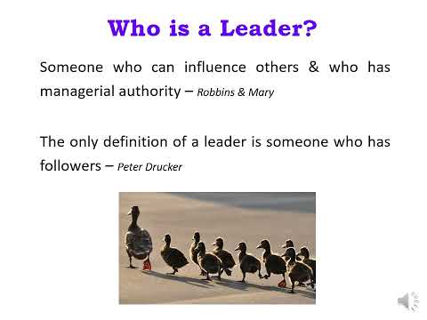 Definition of Leadership