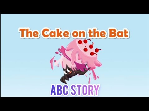 The Cake on the Bat | ABC Vocabulary story | Toddlers Vocabulary Words | #kidcoverse