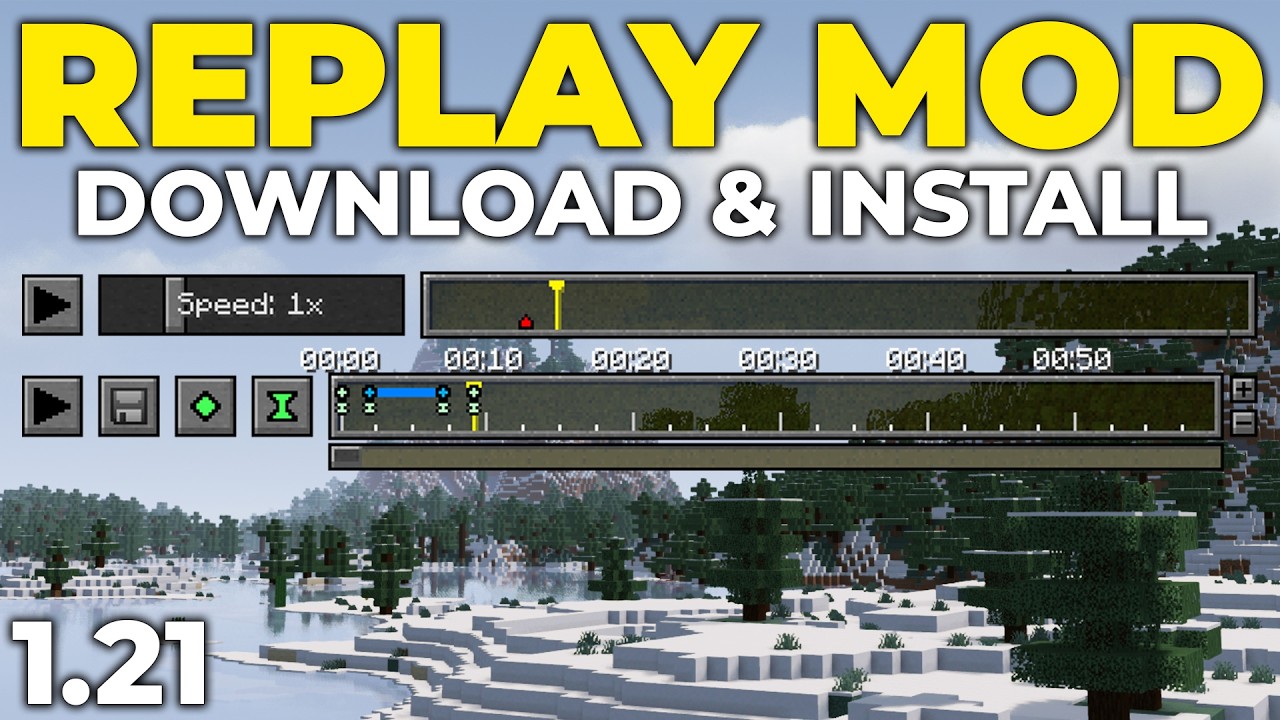 How To Download & Install the Replay Mod in Minecraft 1.21
