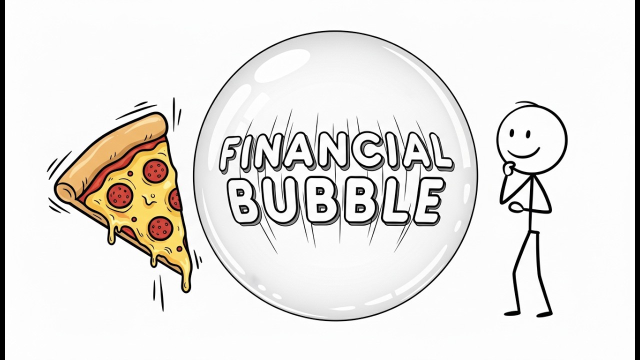  Financial Bubble Explained With Pizza. 