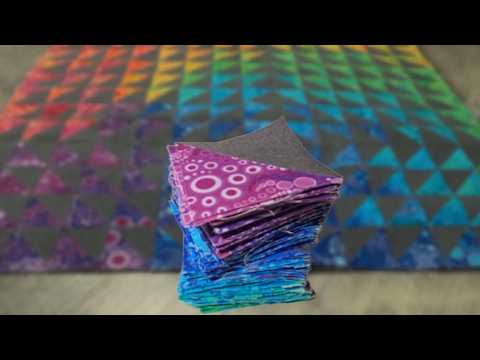 99% Don't Know This Genius Hack to Make 84 Half Square Triangles from Just 2 Fat Quarters!