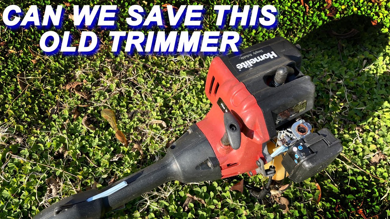 Fixing A Homelite String Trimmer That Won't Start.