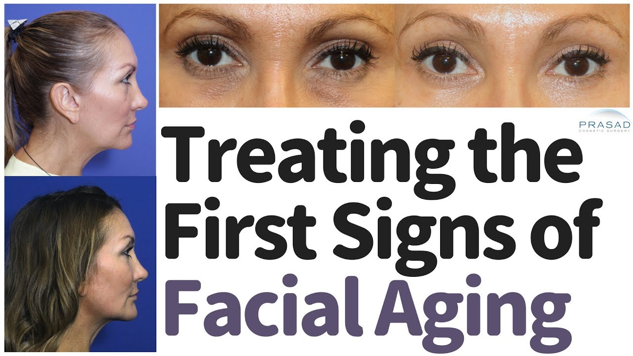 How the First Signs of Facial Aging, Especially Volume Loss, can be Treated without Surgery