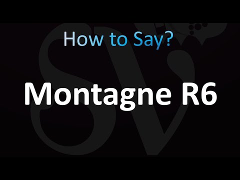 How to Pronounce ''Montagne'' Correctly! (Rainbow Six Siege, R6)