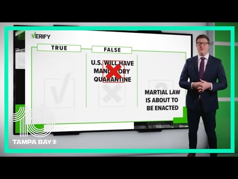 VERIFY: False messages about 'mandatory quarantines' and 'martial law' | 10 Tampa Bay