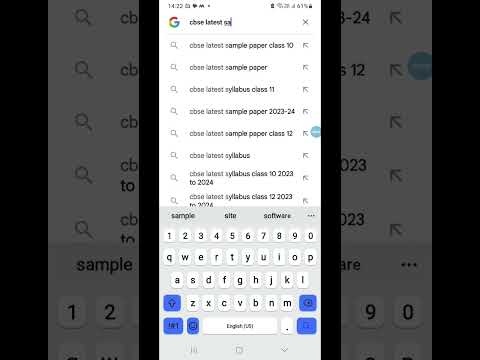 How to download cbse latest free sample questions paper for 2023-24 #cbse #study #topper #trending