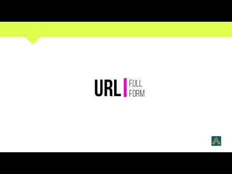 Full Form Of URL