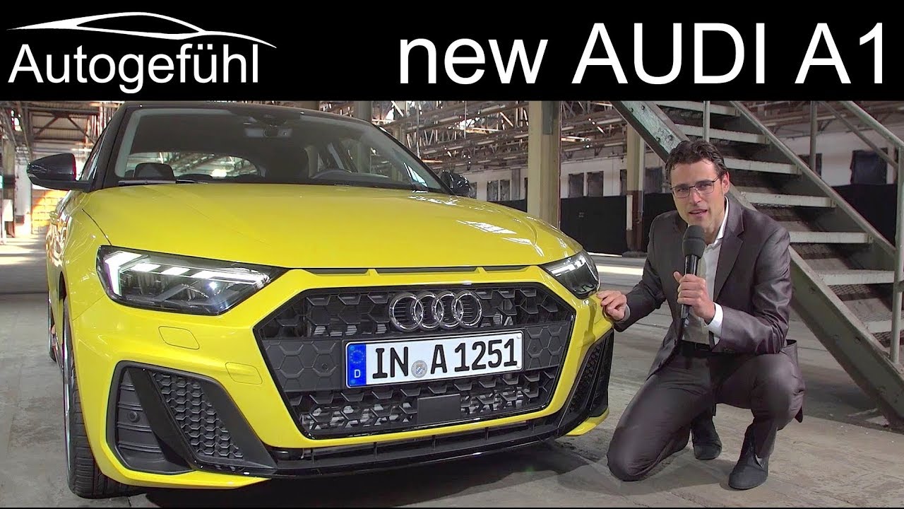 All-New Audi A1 Sportback Gets Detailed Walkaround, Shows Quattro ...