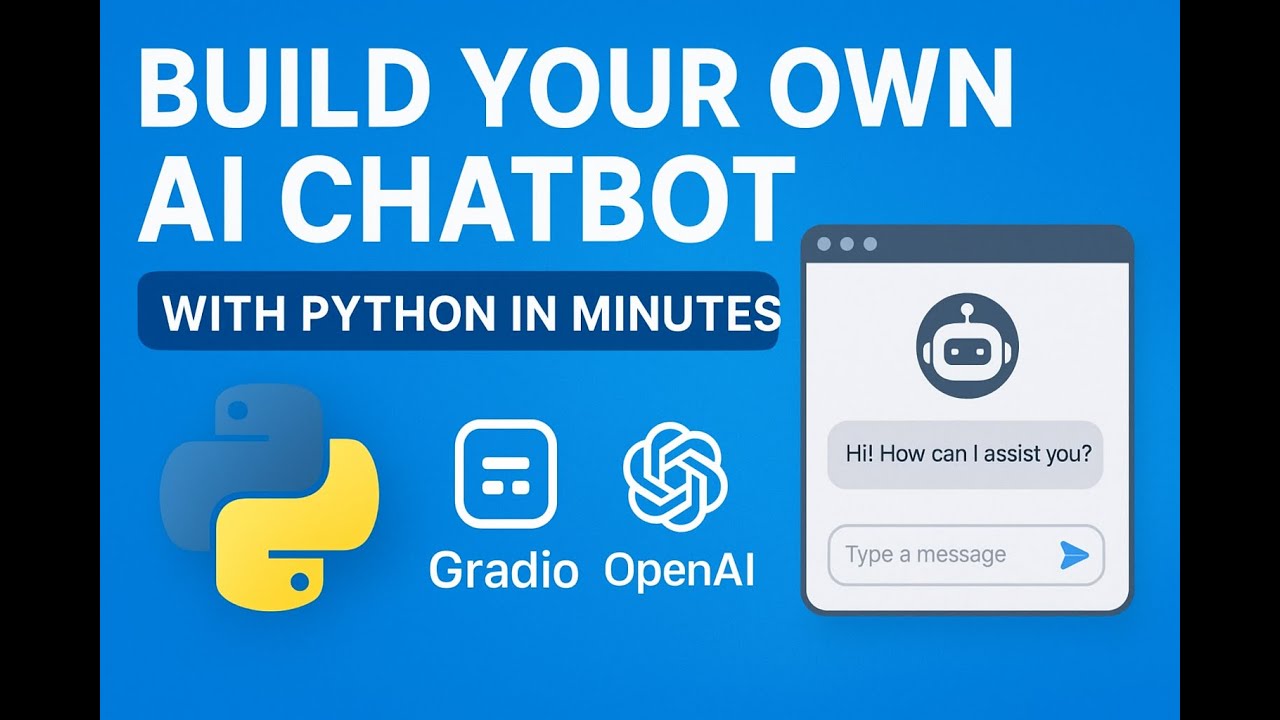 Build Your Own AI Chatbot with Python in Minutes (Gradio + OpenAI) | For Beginners