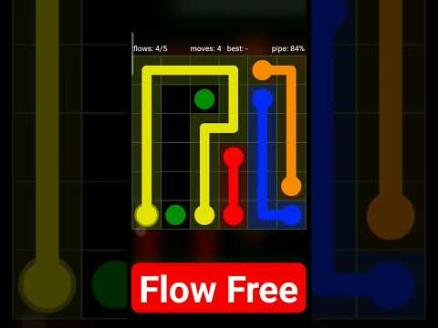Flow Free #Level14 Intro - Classic Pack 6×6 #Shorts