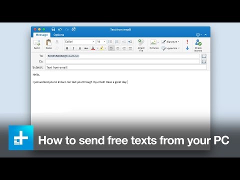 How to send free text messages from your PC