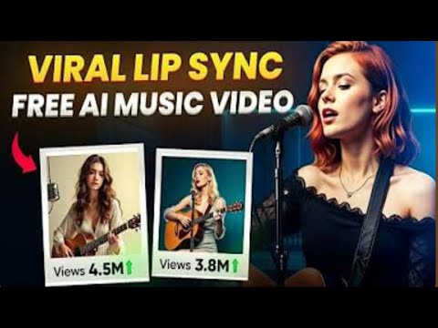 Best Lip Sync Ai Music Video Generator Free 2025 | Create Viral Lips Sync Ai Music Video