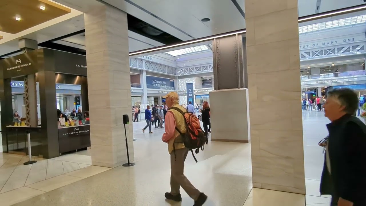 Moynihan Train Hall Waiting Area Hack