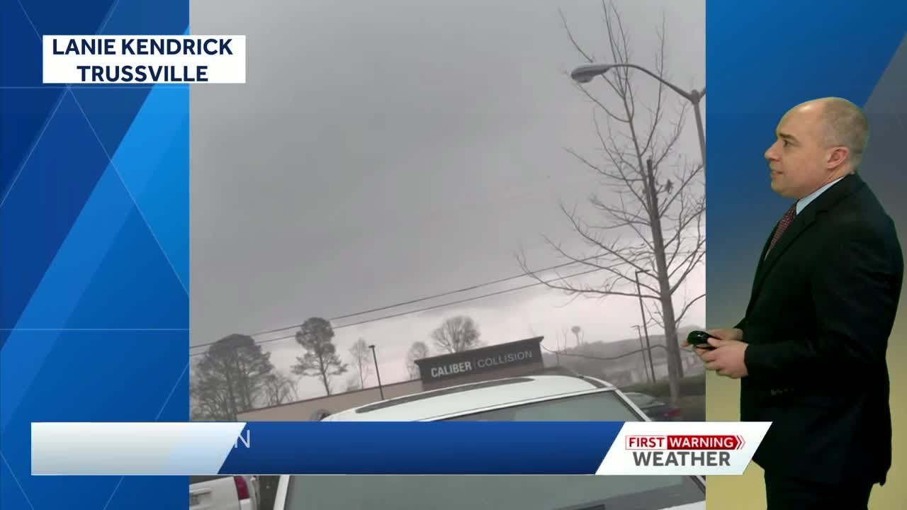 Tornado caught on camera in Alabama