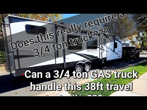 Towing a 37.5ft Reflection 312BHTS "Flowjo" with a 3/4 ton GAS Ram truck review #1