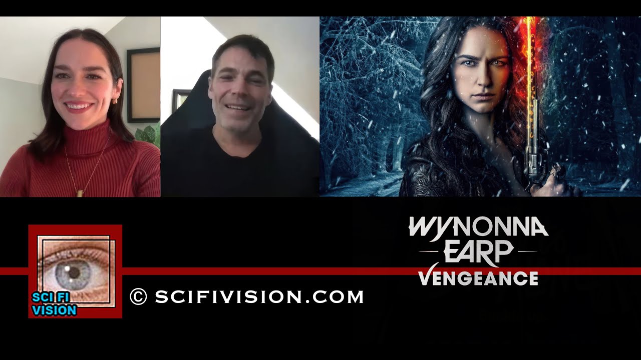 SciFi Vision Exclusive  - Melanie Scrofano & Tim Rozon - Wynonna Earp: Vengeance - 9/05/24