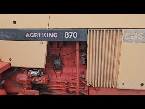 Case 870 Gas Tractor, 2WD, (4200 Hours), 68 HP, Powershift Transmission ...
