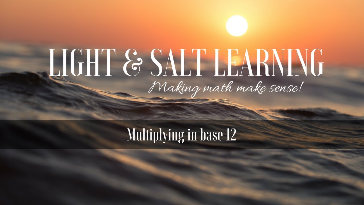 Multiplying in Base 12